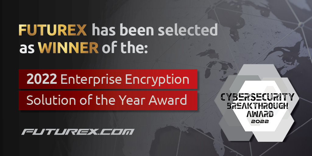 Futurex Wins “Enterprise Encryption Solution of the Year” Award in 2022 CyberSecurity ...